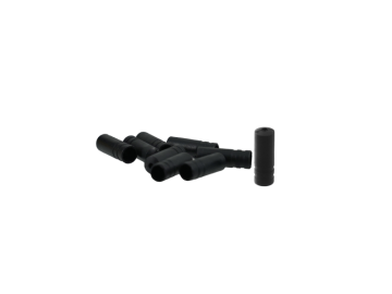 WAG Shift Cable End Cap 4mmM NYLON 100PZ - BLACK